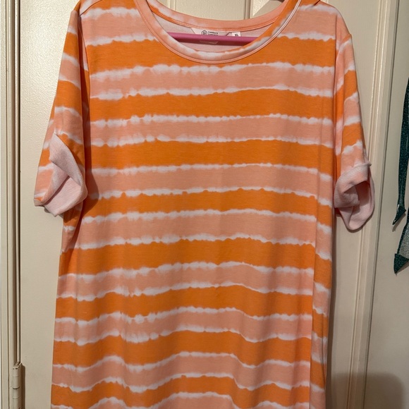 Candace Cameron Bure | Dresses | Candace Cameron Bure Orange And White ...